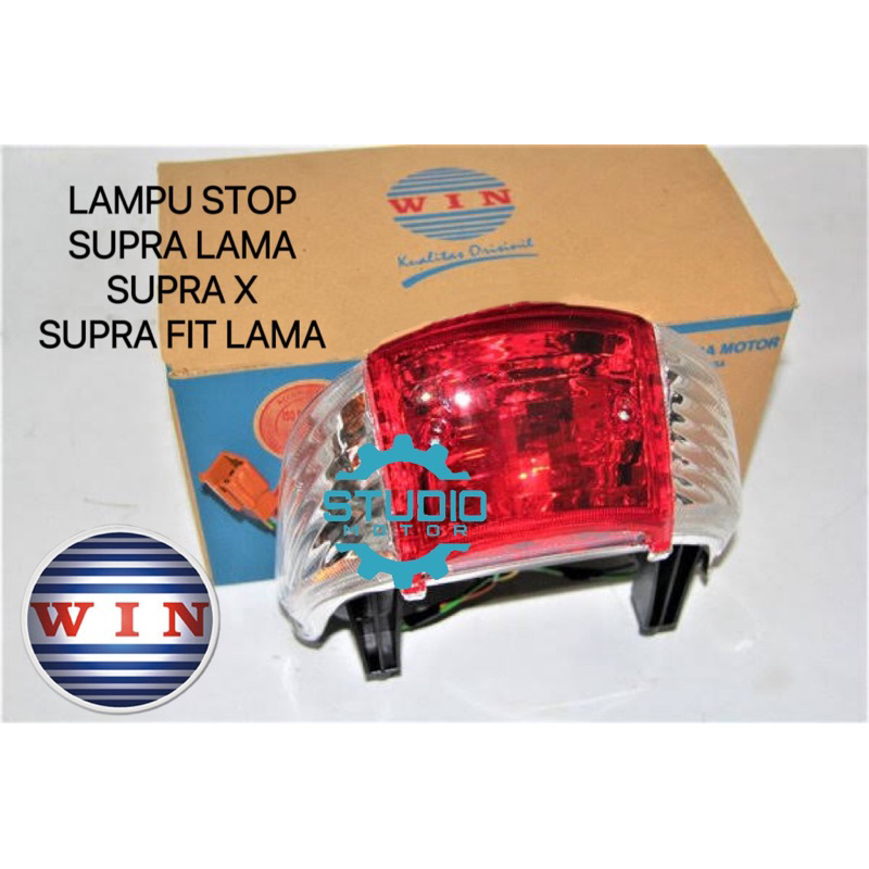 Rear Light Reflector Stop Lamp Assy Honda Supra X Old Supra Fit Old ...