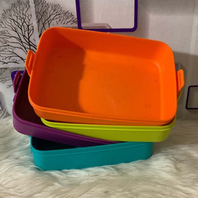 Base CTG 1 liter tupperware second hand original, tupperware basket ...