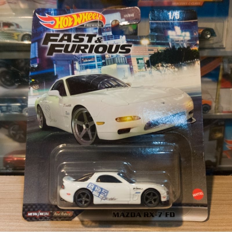 Hot WHEELS MAZDA RX 7 FD HKS - FAST & FURIOUS - PREMIUM | Shopee ...