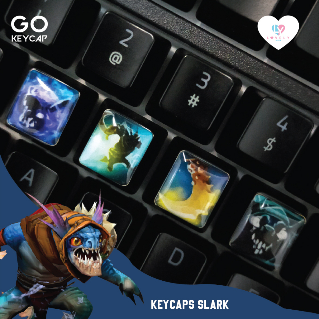 Keycaps PBT Dota 2 Slark Ability | Go KEYCAPS | Shopee Philippines