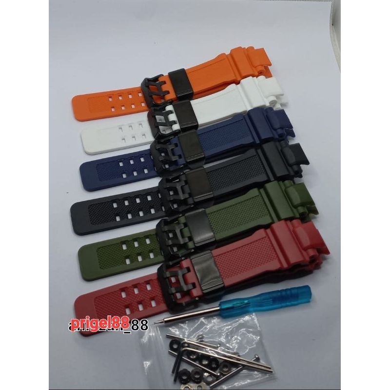 Casio G-Shock GA1000 GA-1000 GA-1100 GWA-1000 Watch Strap Black Metal ...