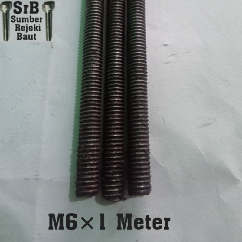 Axle Drat M6 1 Meter Long Bolt Full Drat | Shopee Philippines