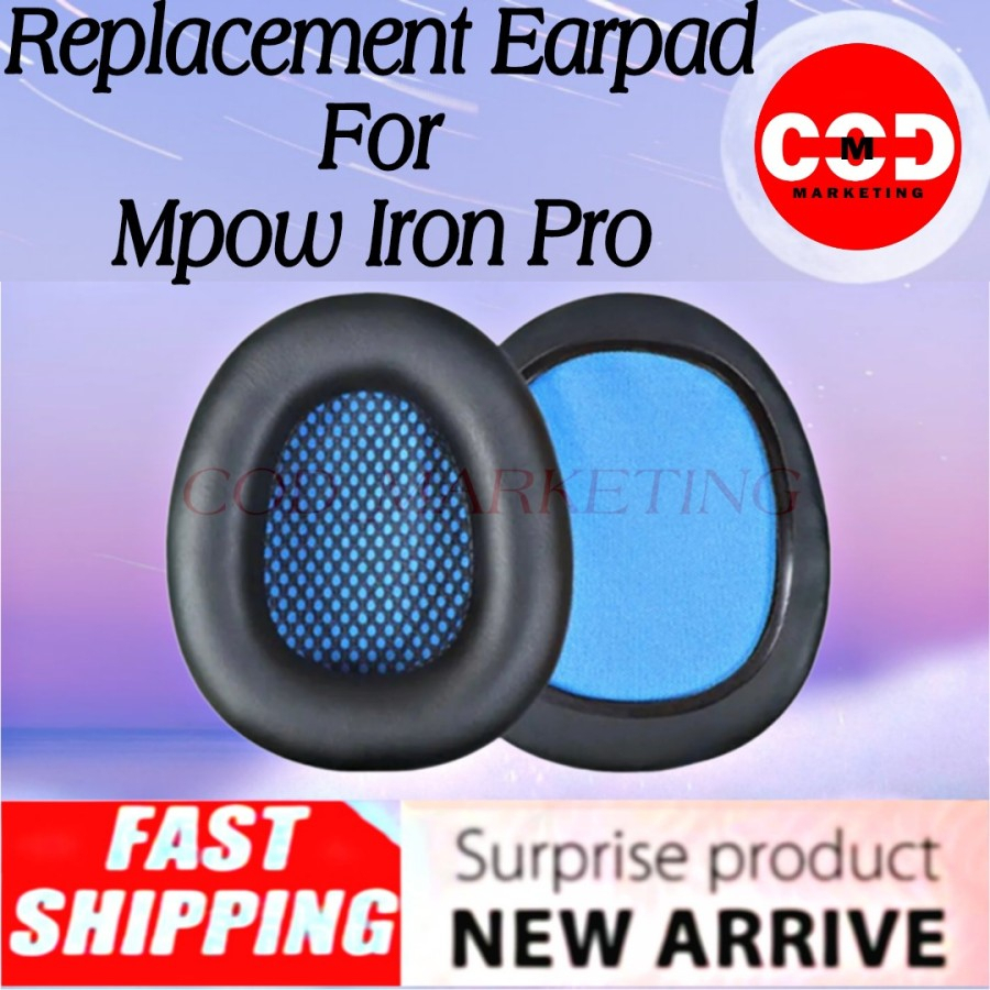 Earpad Earcup Mpow Iron Pro Wireless (COD_MARKETING) Ear Pad | Shopee ...