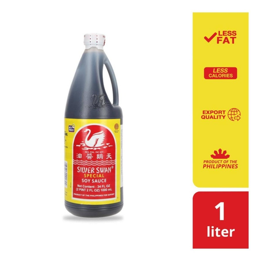 Silver Swan Soy Sauce 1ltr 1 L | Shopee Philippines