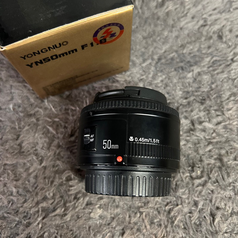 Canon Yongnuo Brand Fix Lens 50mm f1.8 bokeh product | Shopee Philippines
