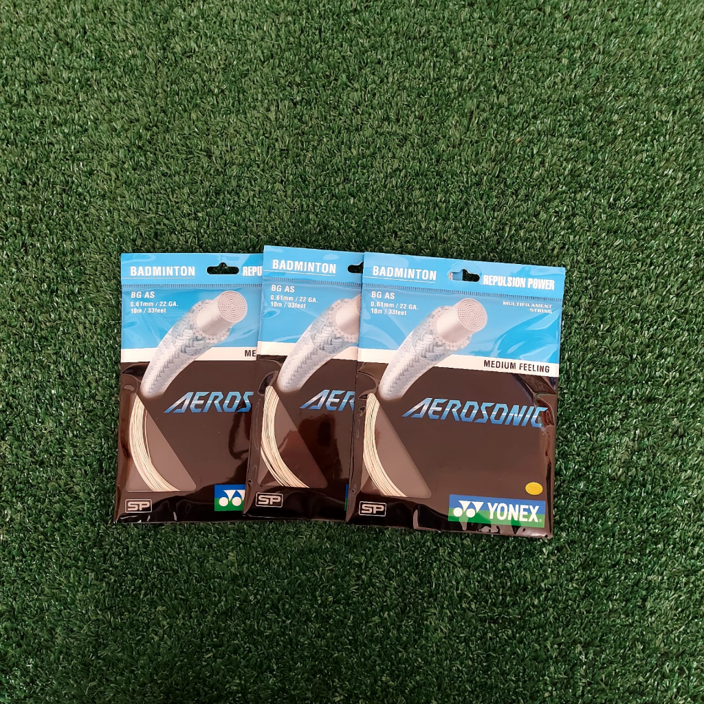 Yonex BADMINTON Racket Strings BG AS AEROSONIC BADMINTON ORIGINAL ...