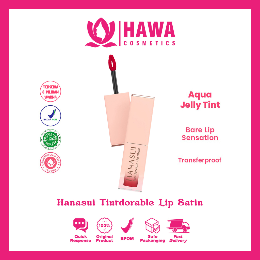 Hanasui Tintdorable Lip Stain | Lip Tint | Shopee Philippines