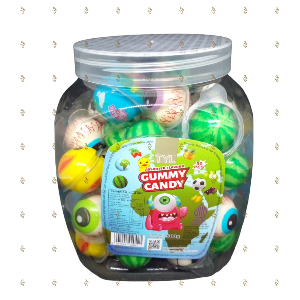 Tyl Gummy Candy 500gr - Ples Isi 50pcs | Shopee Philippines