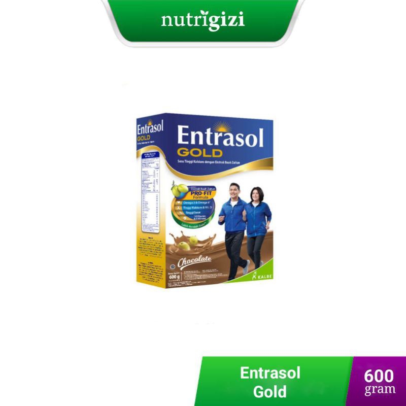 Nutrition | Kalbe Entrasol Gold 600 / 580 Grams High Calcium Low Fat ...
