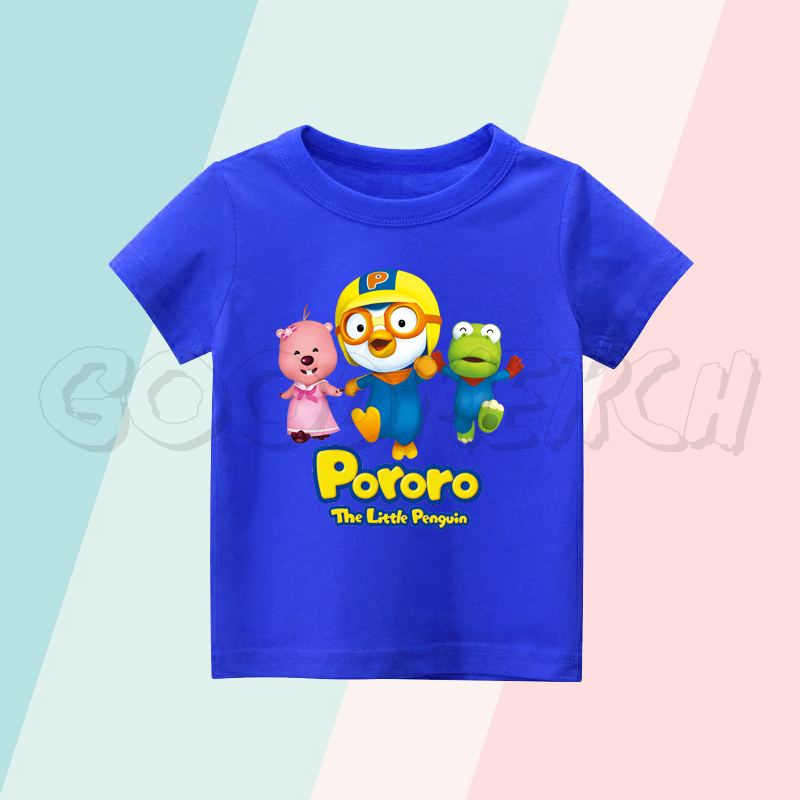 Pororo PENGUIN CHILDREN'S T-SHIRTS - PREMIUM MATERIAL | Shopee Philippines