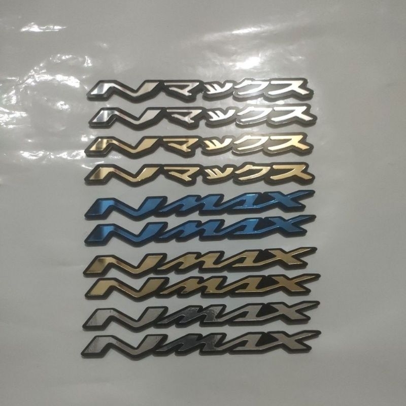 Nmax 3d Acrylic Emblem 1set (2Pcs) | Shopee Philippines