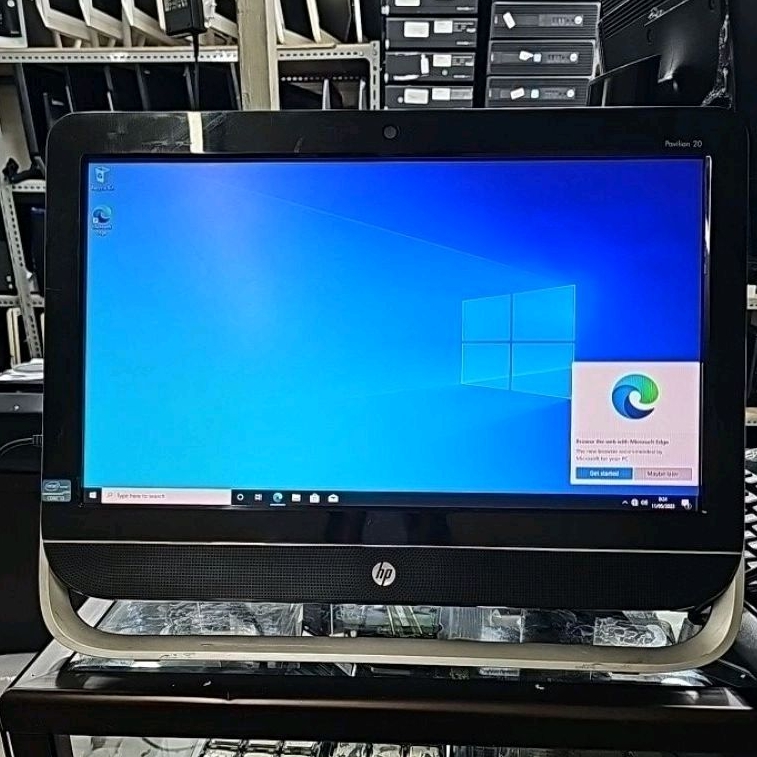 LAYAR Pc all in one hp Pavilion 20 core i3 3220 ram 4gb hdd 500gb 20 ...
