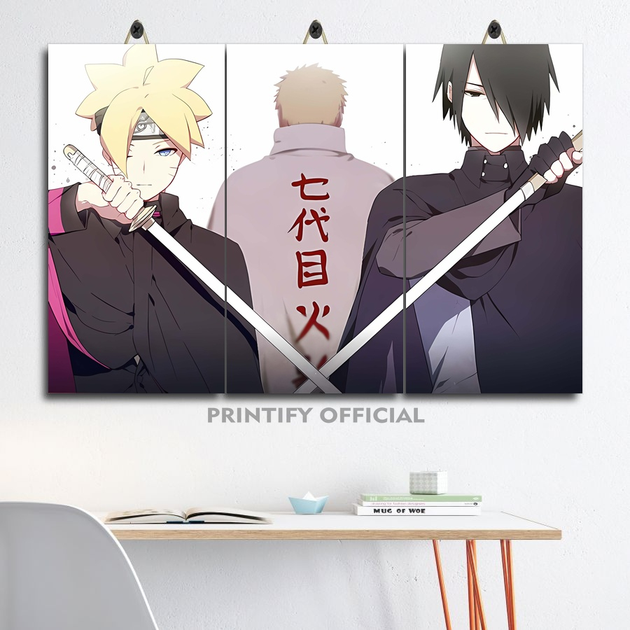 Jumbo Room Decoration ANIME BORUTO THE MOVIE 45X30 MULTI PANEL/PRINTIFY ...
