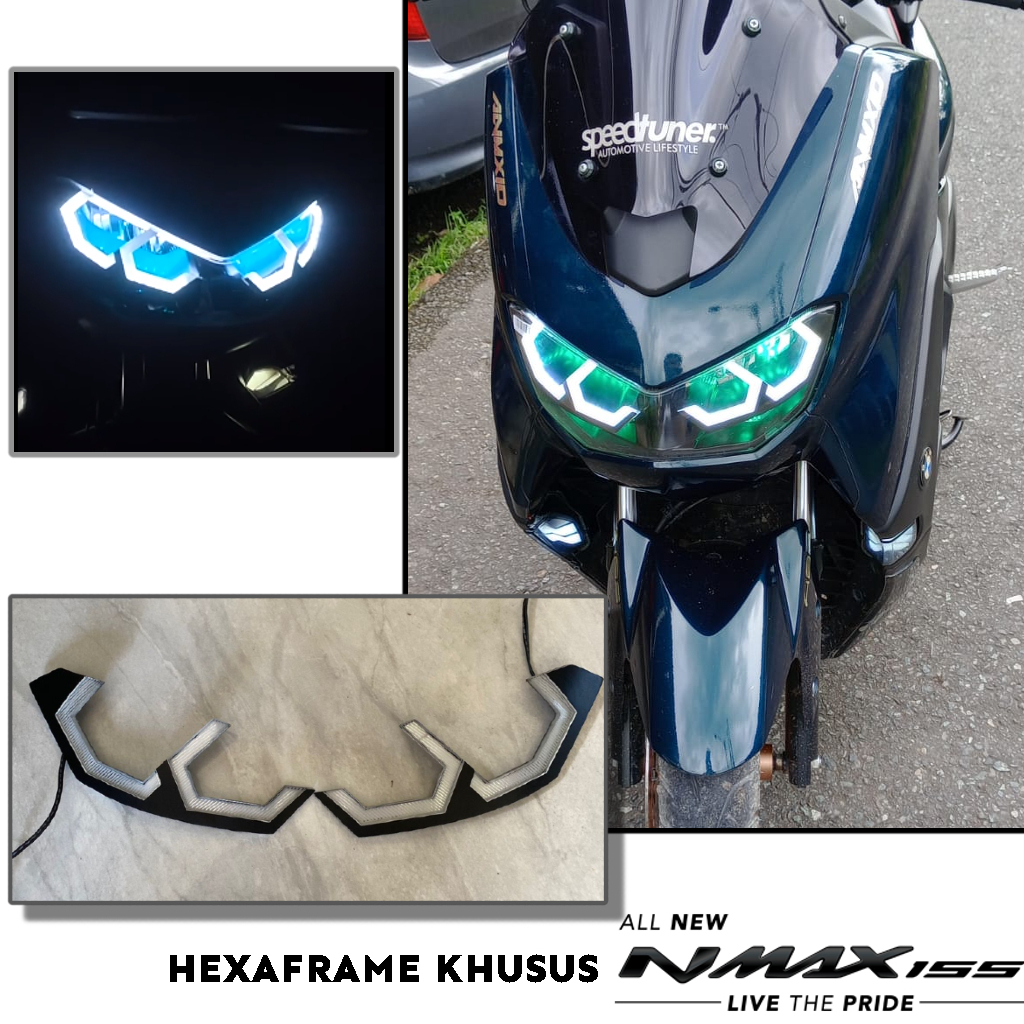 Frame DLR light NMAX v2 BMW model, Lazy eyes New NMAX Hexa model ...