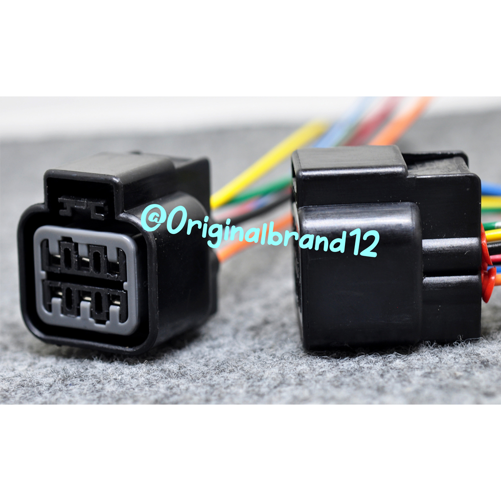 PNP SOCKET IACV ISC servo 6PIN CK4 Mitsubishi lancer evo4 CB5 IDR UP ...