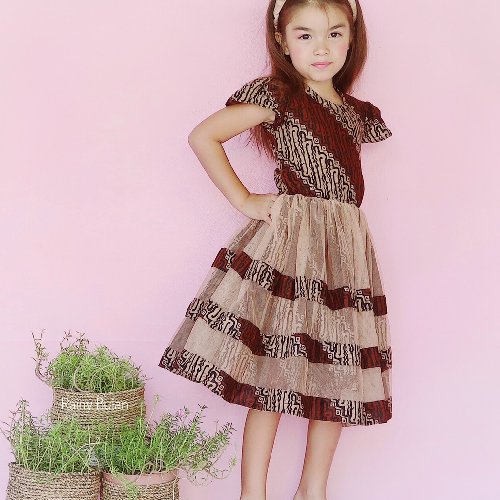Cyra BATIK Children's DRESS I Children's DRESS I MODERN Children's ...