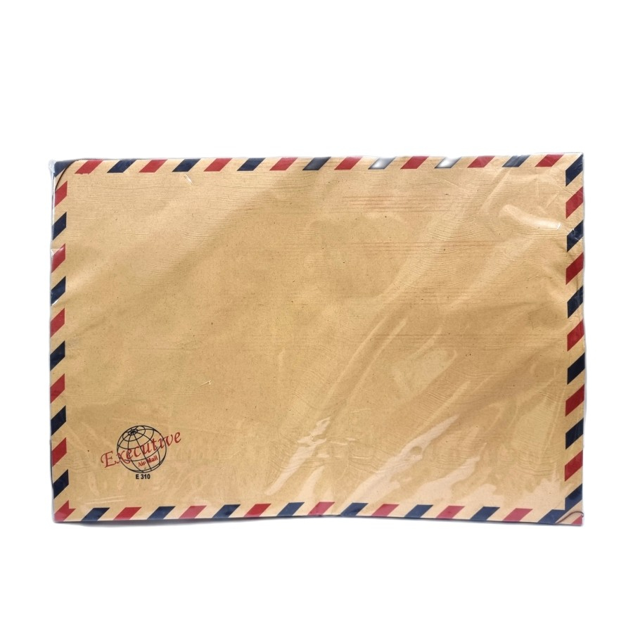 Brown Envelope Folio Rope F4 Executive E-310 Airmail 1 Pack Contains 10 ...