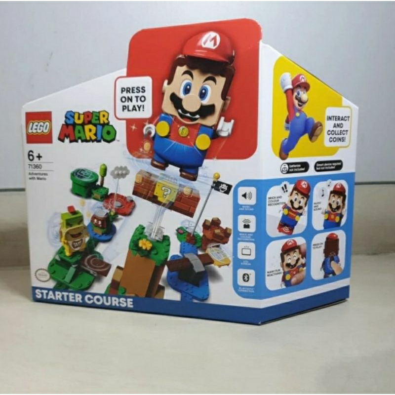 Lego 71360 Super Mario Adventures with Mario Starter Course | Shopee ...