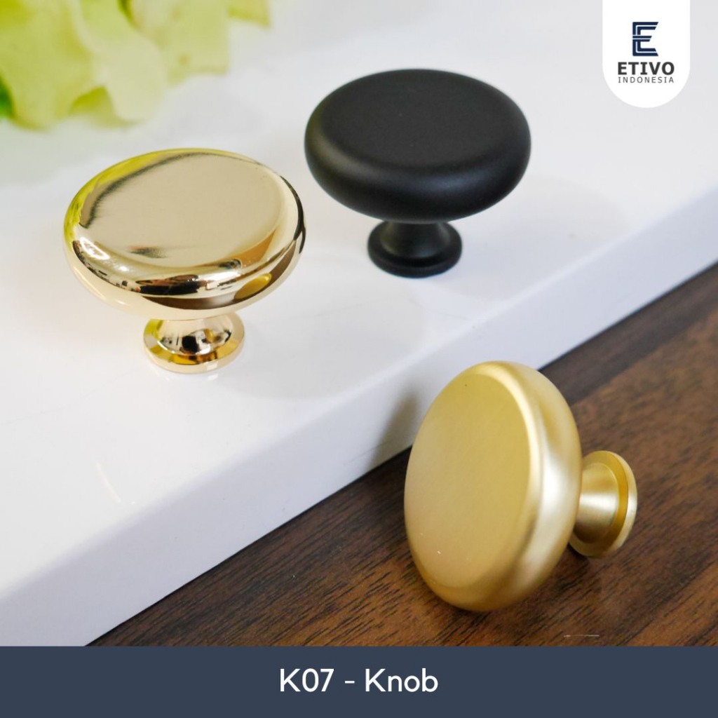 K07 Door Knob Cabinet Handle | Pentol Gold Cupboard Handle Drawer Pulls ...