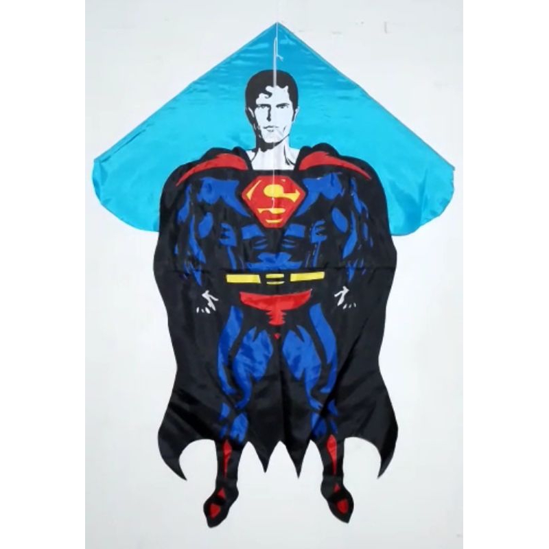 KITE KITE Superman SUPERHERO CLOTH / Superman Kite | Shopee Philippines