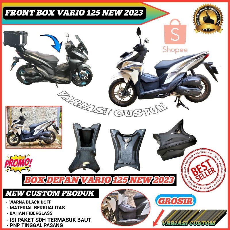Honda VARIO 125 NEW 2023 MATIC Motorcycle BOX | Shopee Philippines