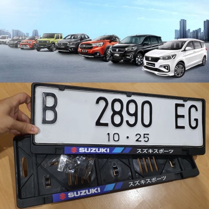 Suzuki Sport number plate cover | Shopee Philippines