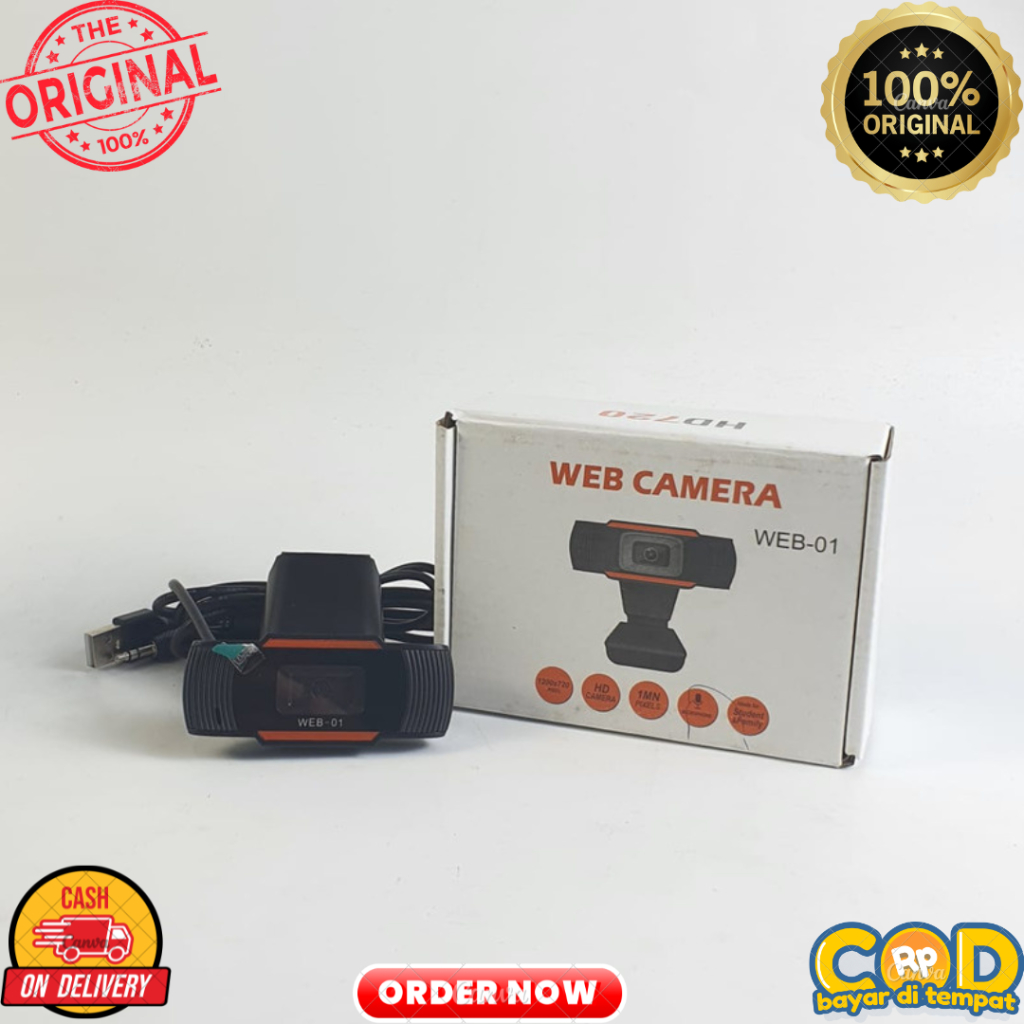 Rotatable HD WEBCAM WEB CAMERA HD 720P AUTOFOCUS WEB-01 FOR LAPTOP & PC ...