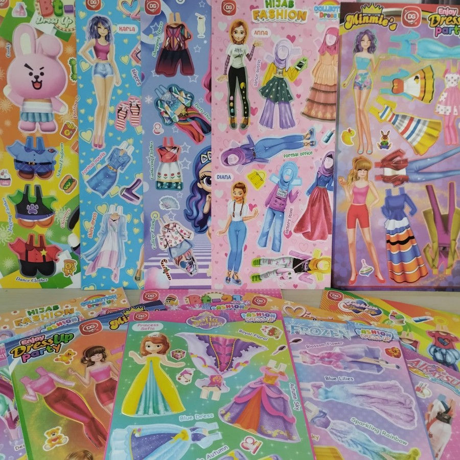 Old School Children's Toys BP BPan Disassembly Paperdolls Paper dolls ...