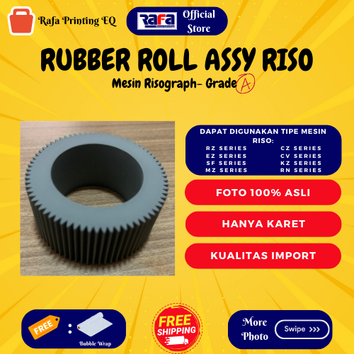 Risk RZ Rubber Roll Assy (Paper Puller Roll) | Shopee Philippines