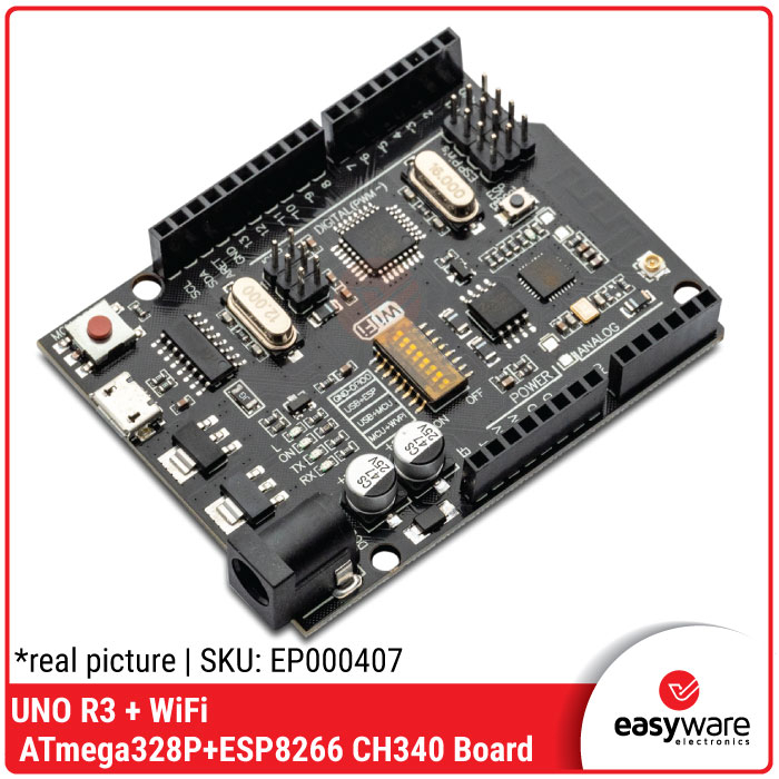 UNO R3 WIFI ESP8266 CH340G ARDUINO UNO R3 WIFI BOARD | Shopee Philippines
