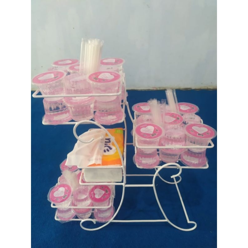 Drinking Rack/aqua Rack/aqua Rack/ tissu Rack/Table organizer | Shopee ...