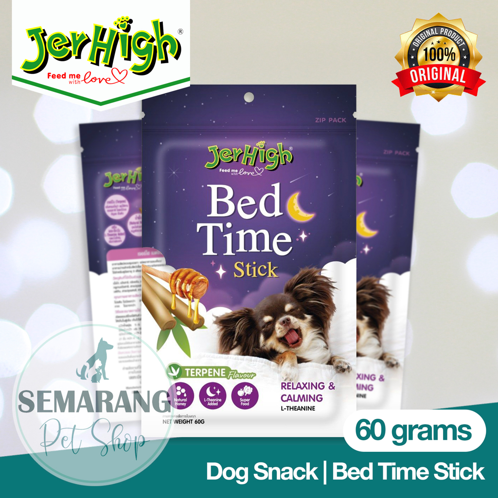 Jerhigh Bed Time Relaxing & Calming 60gr | Dog Snack | Snack/dog Snack ...