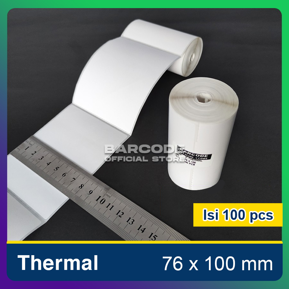 Portable Bluetooth Printer Label 80mm Thermal 76x100mm Gap2mm Coreless ...