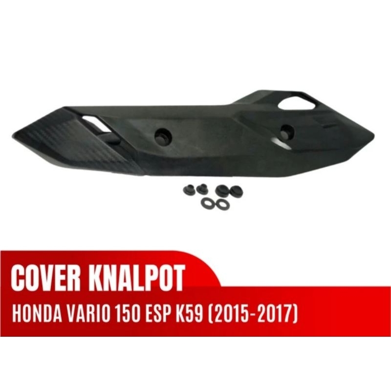 Honda Click 150 ESP K59 Exhaust COVER Thick INPORT | Shopee Philippines
