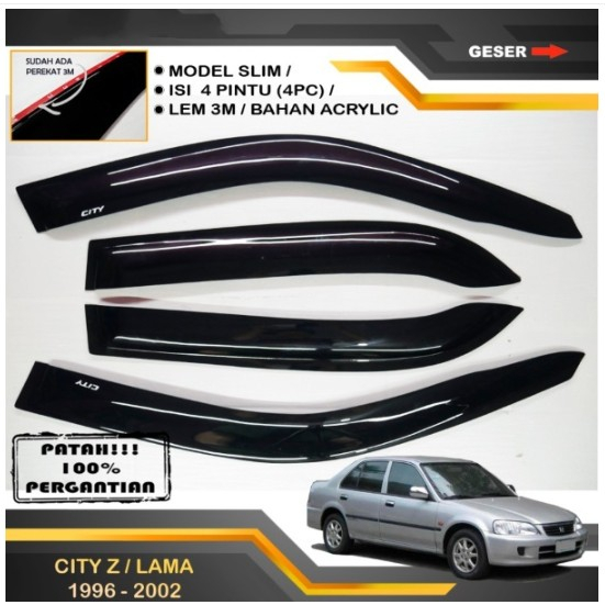 Pay on the spot - HONDA CITY Z CITY OLD Car Door Water Gutters 1996 ...