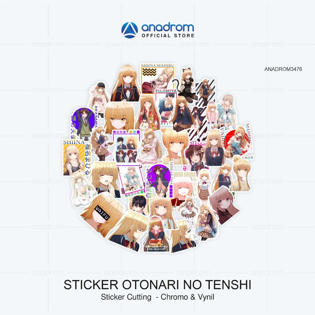 Otonari No Tenshi Anime Sticker | Anime & Aesthetic Stickers | Anadrom ...
