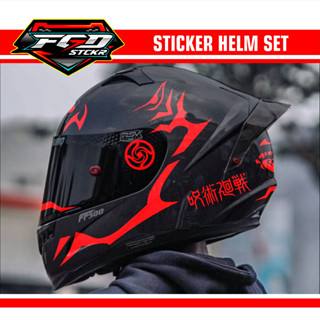 Helmet Sticker - CUTTING JUJUTSU KAISEN Sticker SET For Helmet | Shopee ...