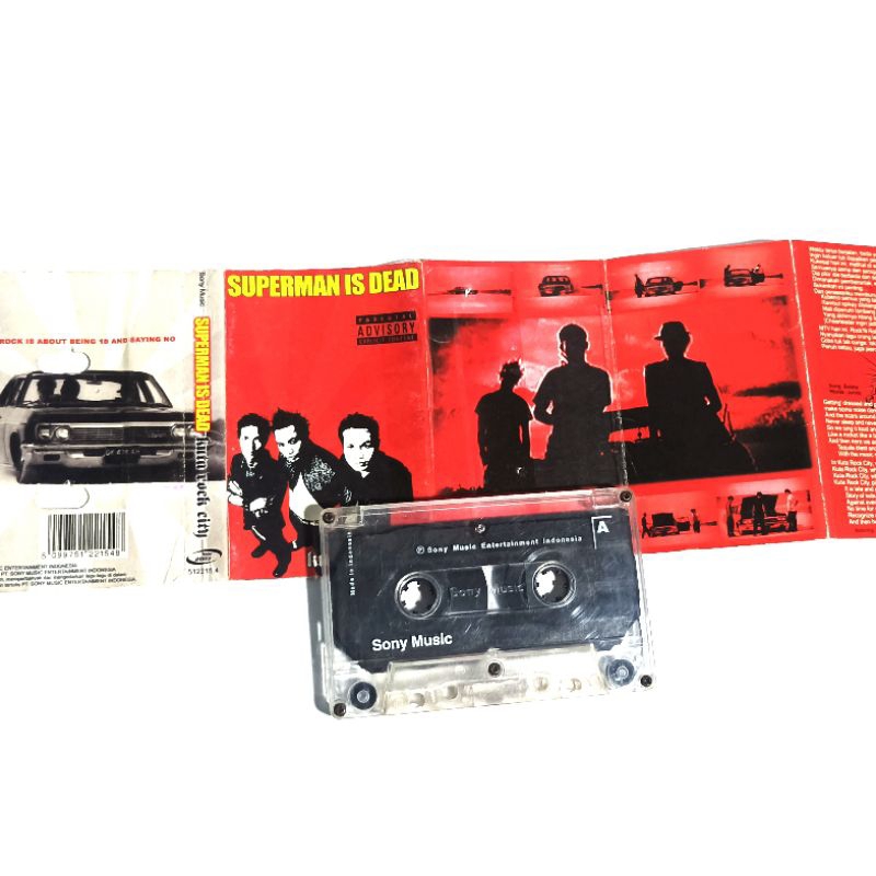 Superman's tape cassette is dead kuta rock city | Shopee Philippines