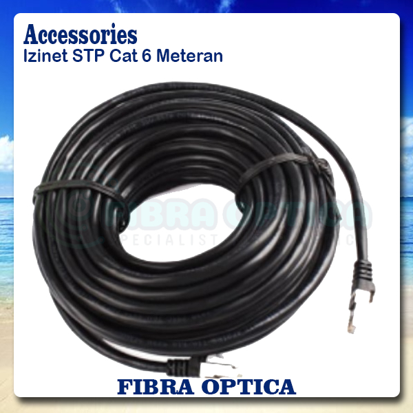 Cable IZINET STP Cat6 Retail Cable 45|50|55|60 Meters | Shopee Philippines
