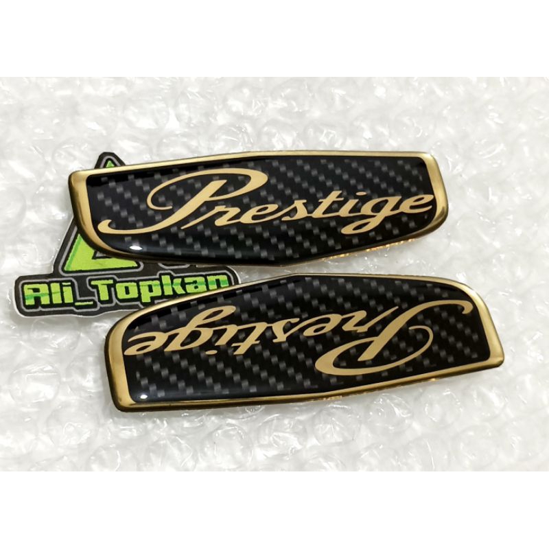 A Pair Of Prestige PCX ADV Vario Beat Embossed Sticker Emblems | Shopee ...