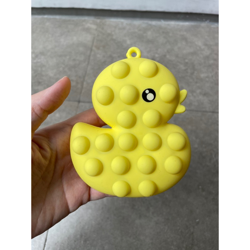 Miniso duck pop it squishy PRELOVED | Shopee Philippines