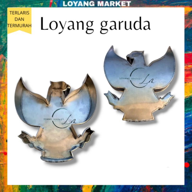 Special RI HUT pan with garuda characters made of thick aluminum ...