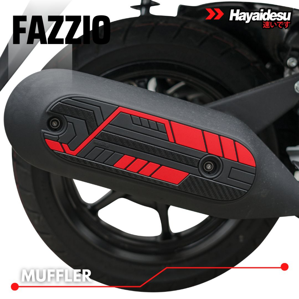 Yamaha FAZZIO Protective Body Protector Motorcycle Muffler Cover ...
