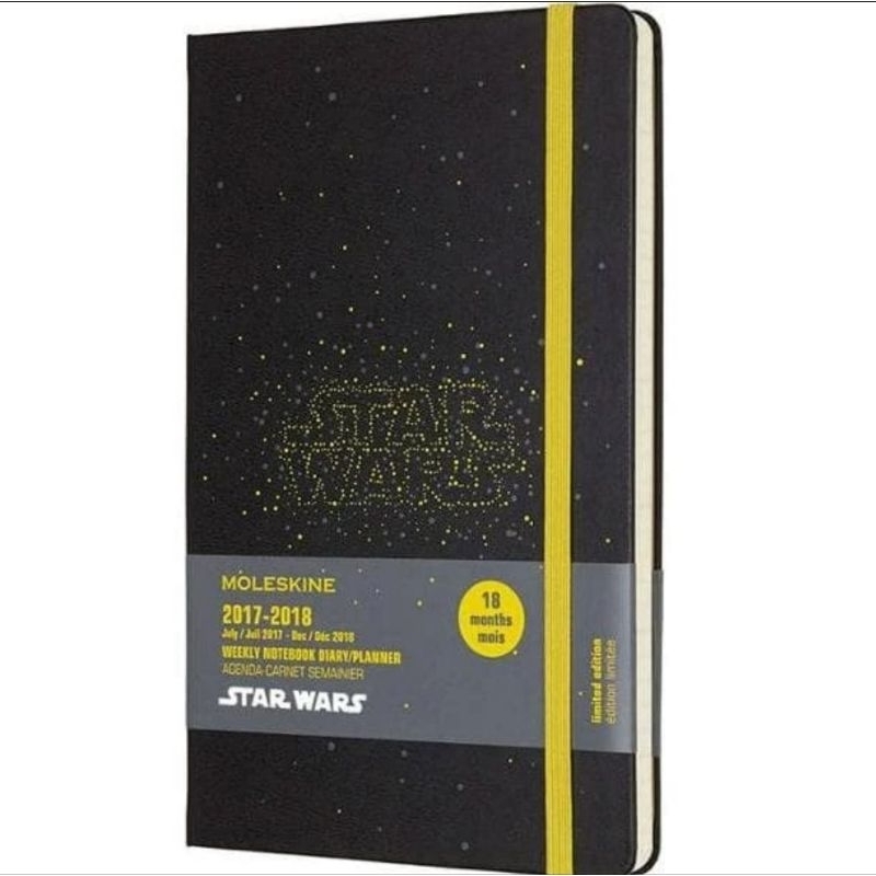 Moleskine Star Wars Planner 2017/2018 Limited Edition | Shopee Philippines