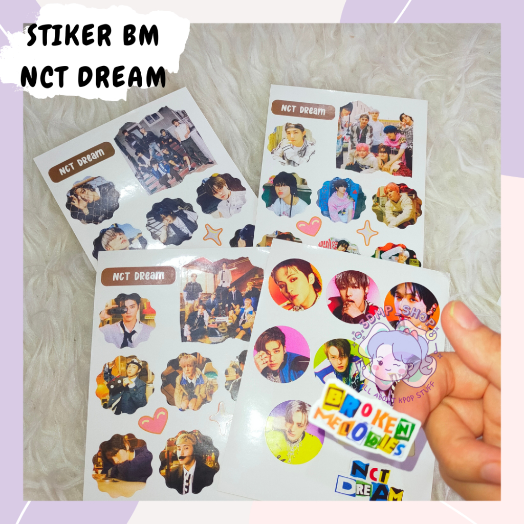 Sticker broken melodies nct dream mark renjun jisung jeno jaemin ...