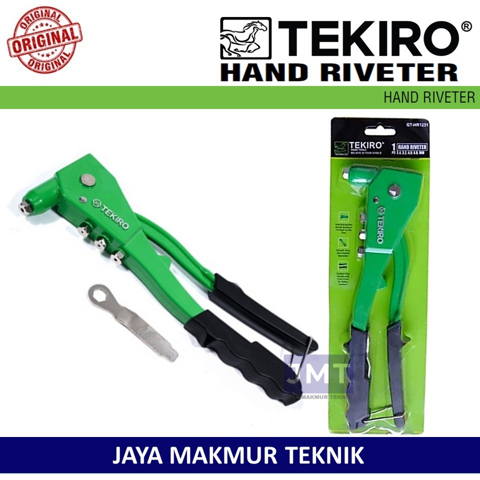 Tekiro Pliers Rivet Hand Riveter Rifet Original Kling Nails | Shopee ...