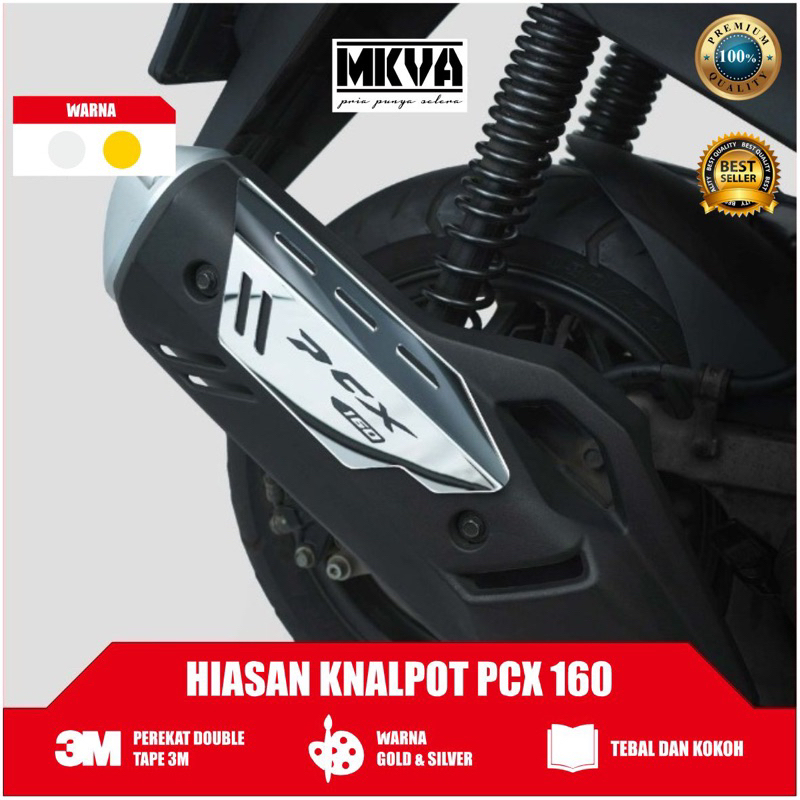 Pcx 160 Muffler Protector Modification FULL PCX 160 Muffler Decoration ...