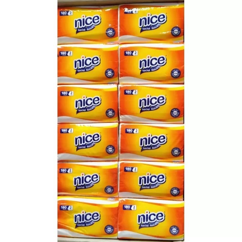 Nice Tissue 180 Sheets Contains 10 pcs | Shopee Philippines
