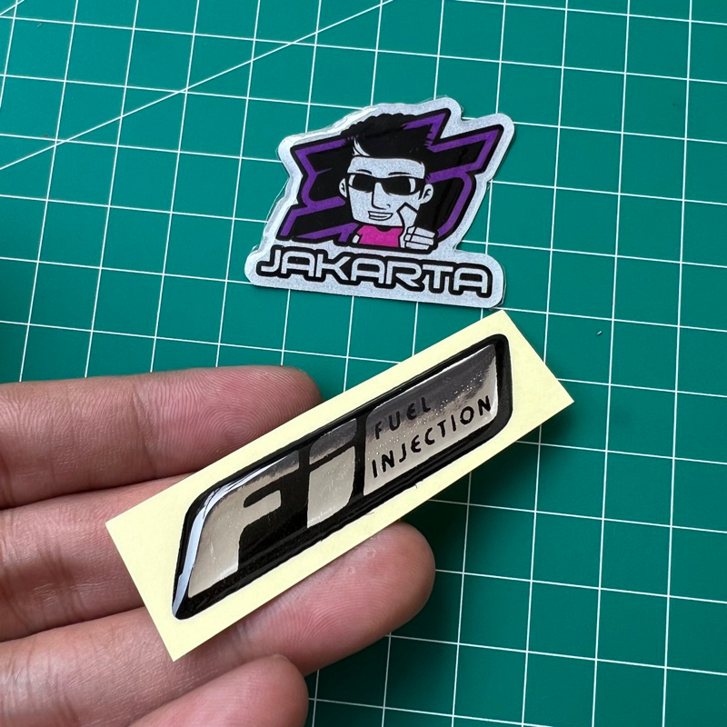 Fi SUZUKI EMBLEM STICKER Embossed | Shopee Philippines