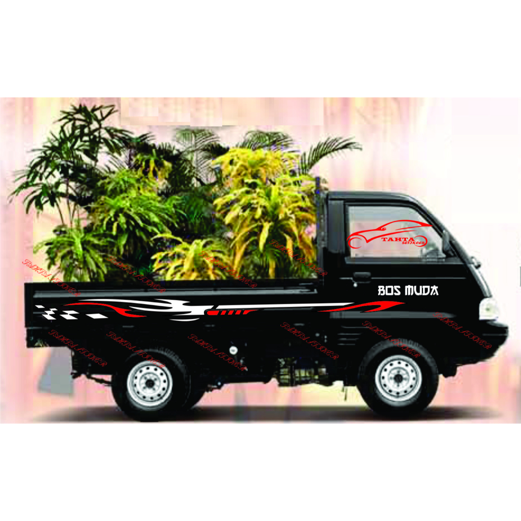 Sticker cutting pick up Car SS Carry Futura Sticker Pickup Carry Car ...